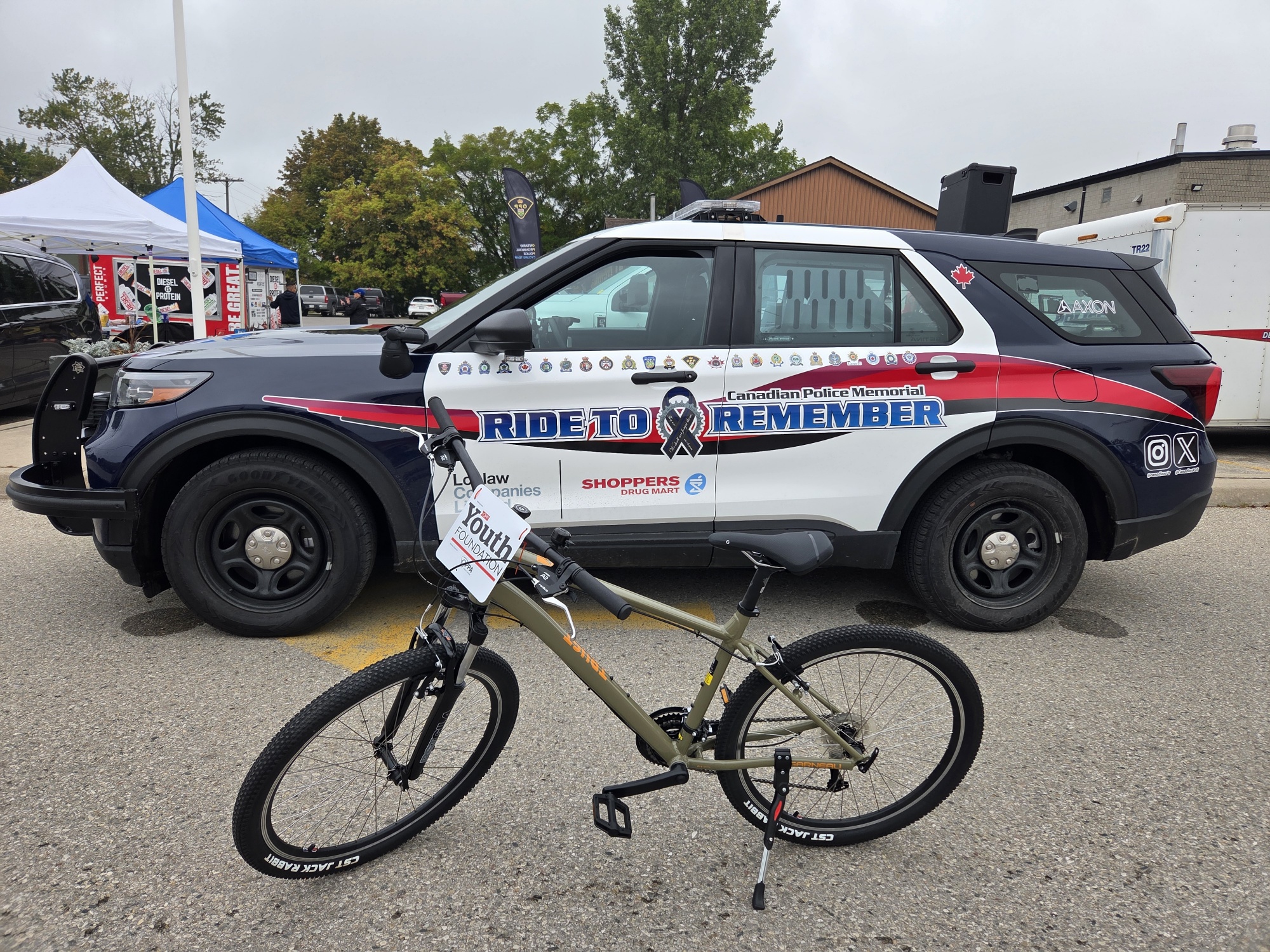 A powerful start to the Ride to Remember! - OPP Youth Foundation